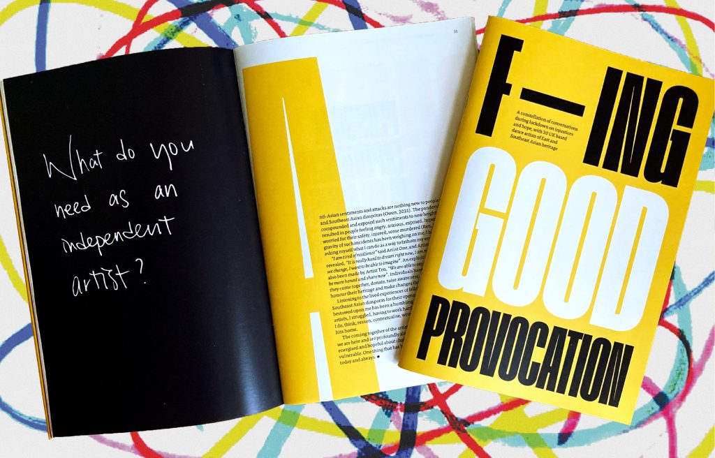 F-ING GOOD PROVOCATION - Zine on sale now - CENTRE 151