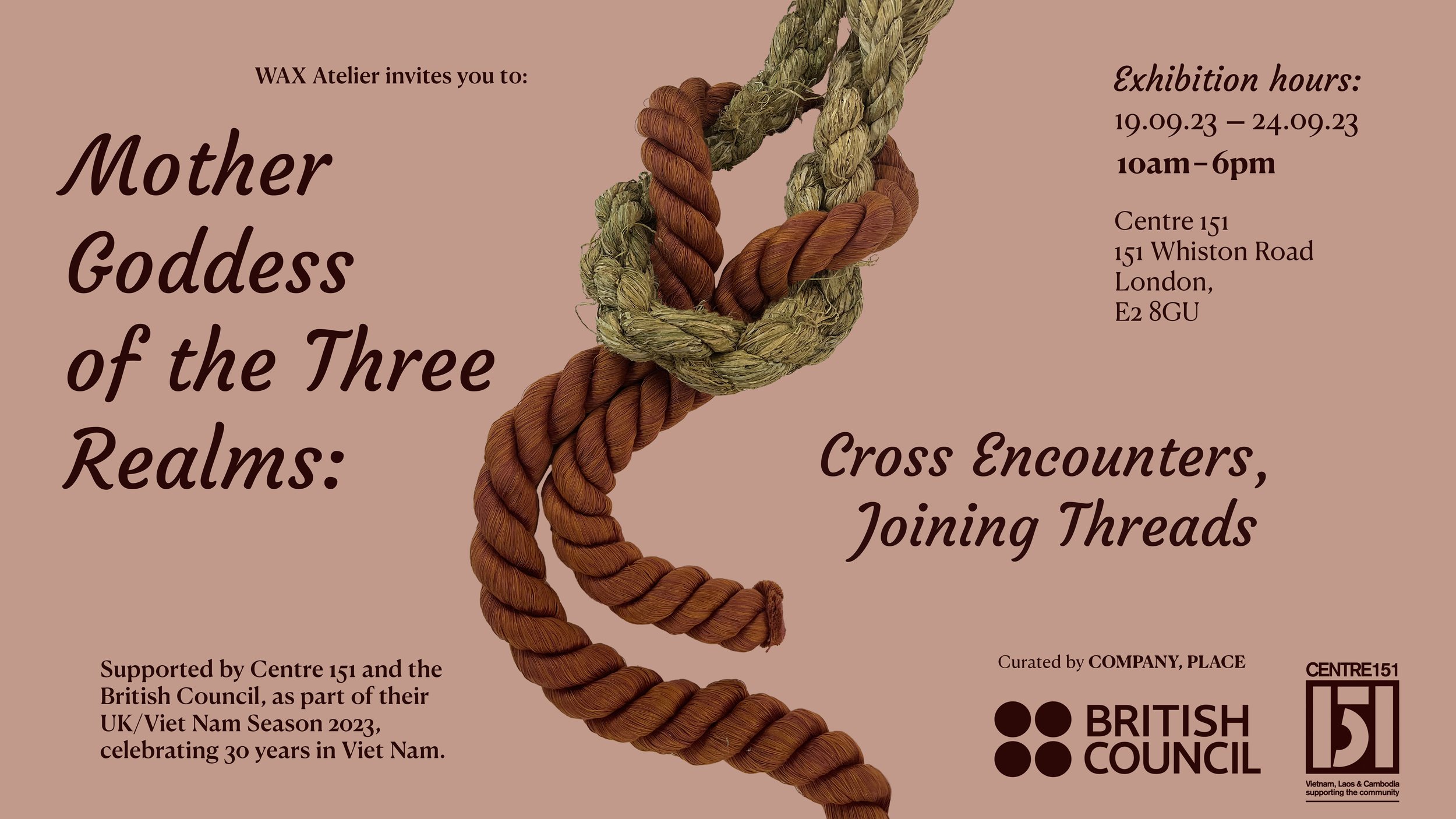 Exhibition 'Mother Goddess of the Three Realms' 16-24 September 23 ...
